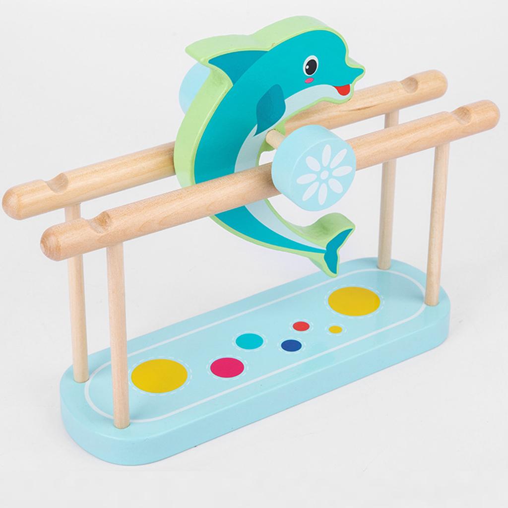 Buy Juggling Circus Roll Over Rolling Tumbling Flipping Doll Wood Toys ...