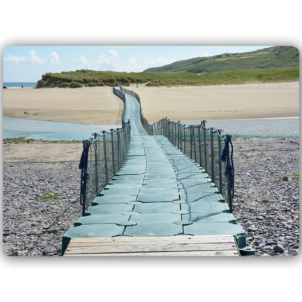 Buy Metal Poster Magnetic Bridge To The Beach at affordable prices ...
