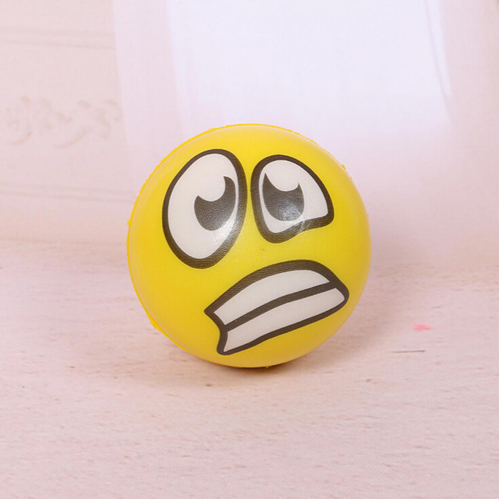 Buy Funny Smiley Face Anti Stress Reliever Ball ADHD Autism Mood Toy ...