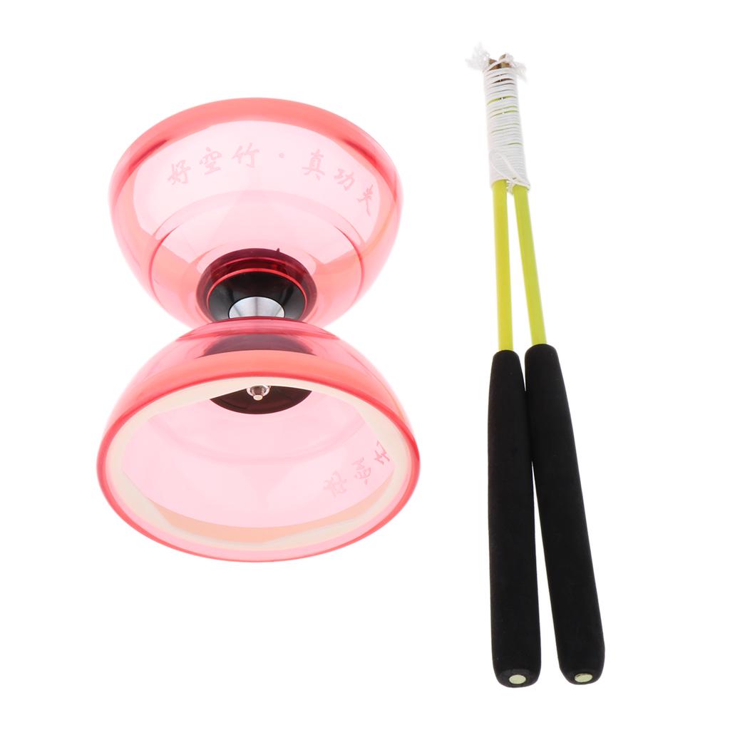 Juggling Toys Triple Bearing Diabolo with Handsticks & String Red uygun ...