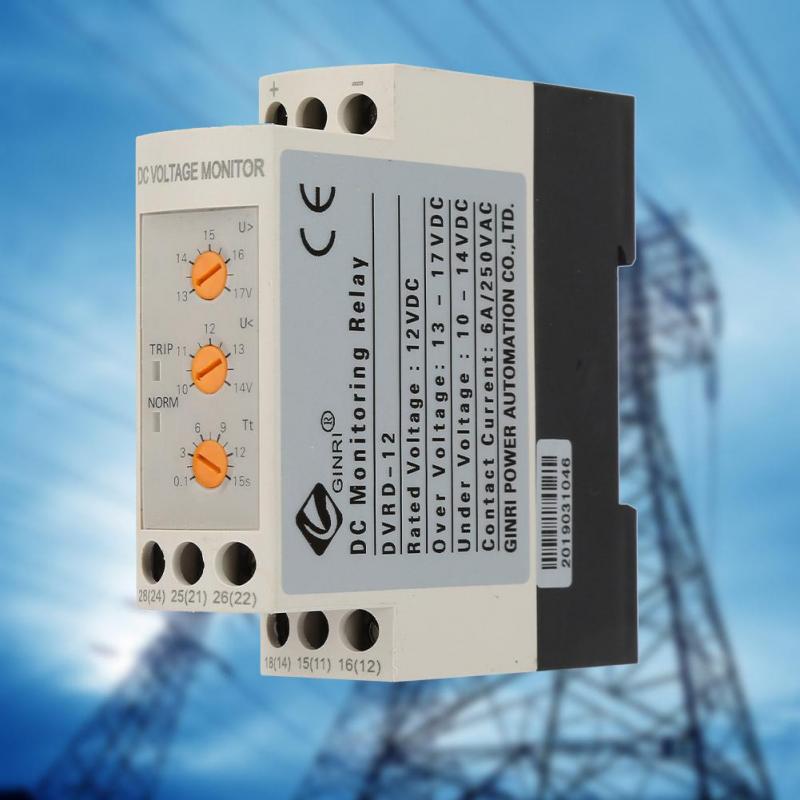 Buy DC 12V/24V/36V/48V Over-Voltage and Under-Voltage Protection Relay ...