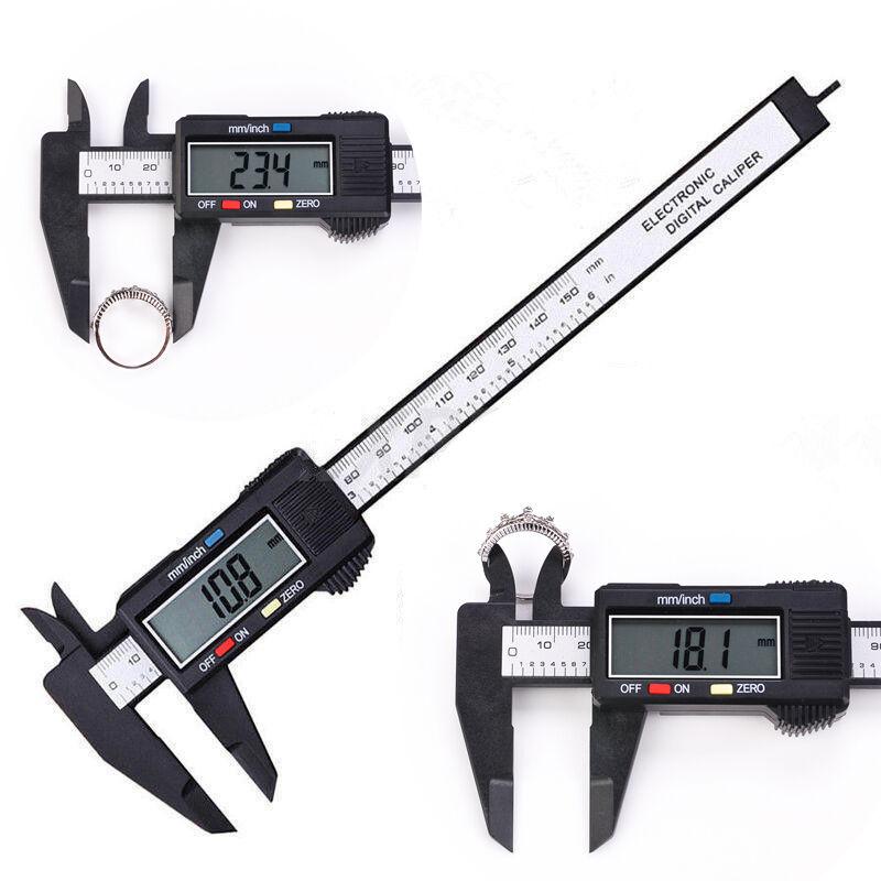 Buy Stainless Steel Caliper Electronic LCD display Dial Calipers Measurement at affordable ...