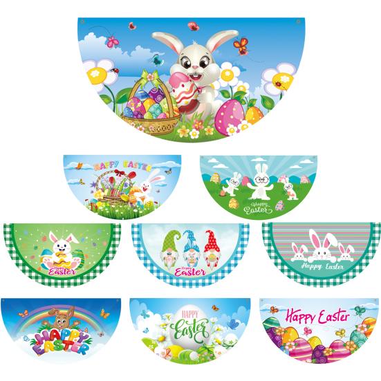 Buy Useful Attractive Easter Elements Polyester Flexible Exquisite Half ...