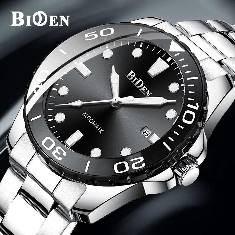 BIDEN Luxury Watch Men Automatic Royal Clock Men Business Date Calendar ...