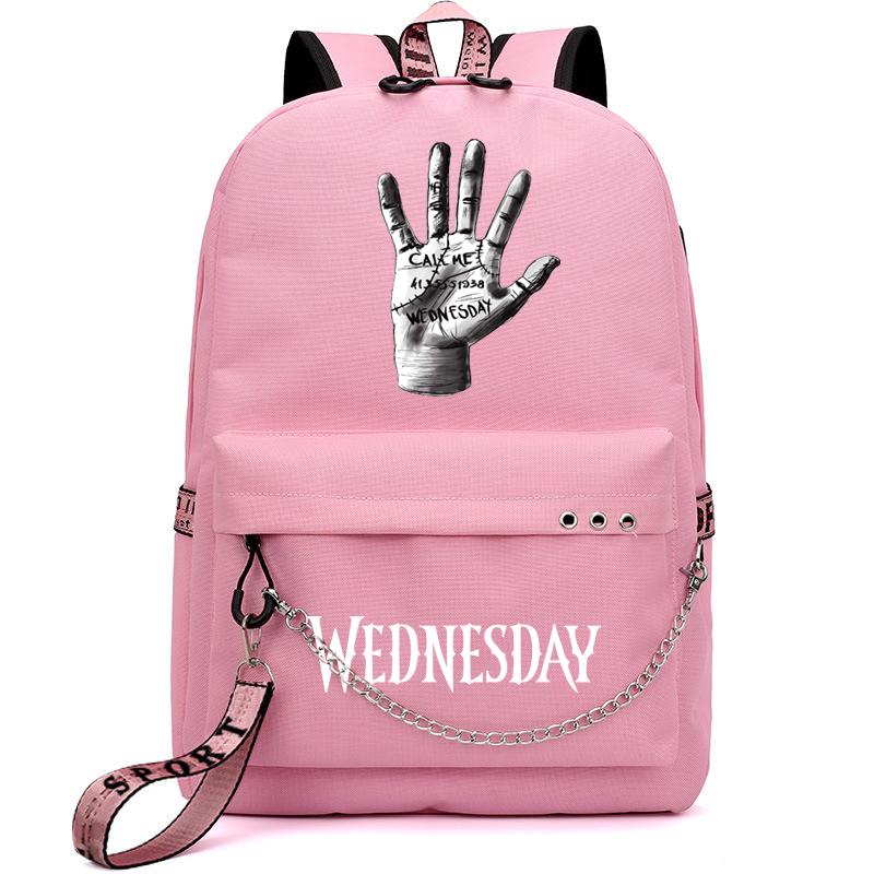 Cheap Wednesday Addams Backpack Wednesday Addams Backpack School Bags ...