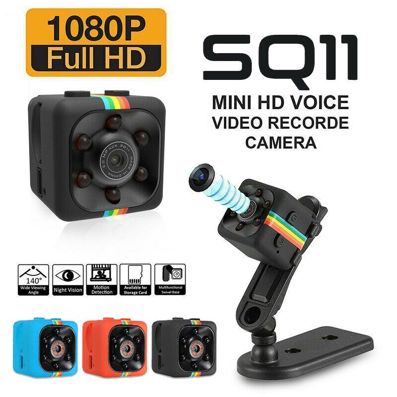 Buy SQ11 Mini HD Camera Wireless 1080P Home Security Night Vision ...