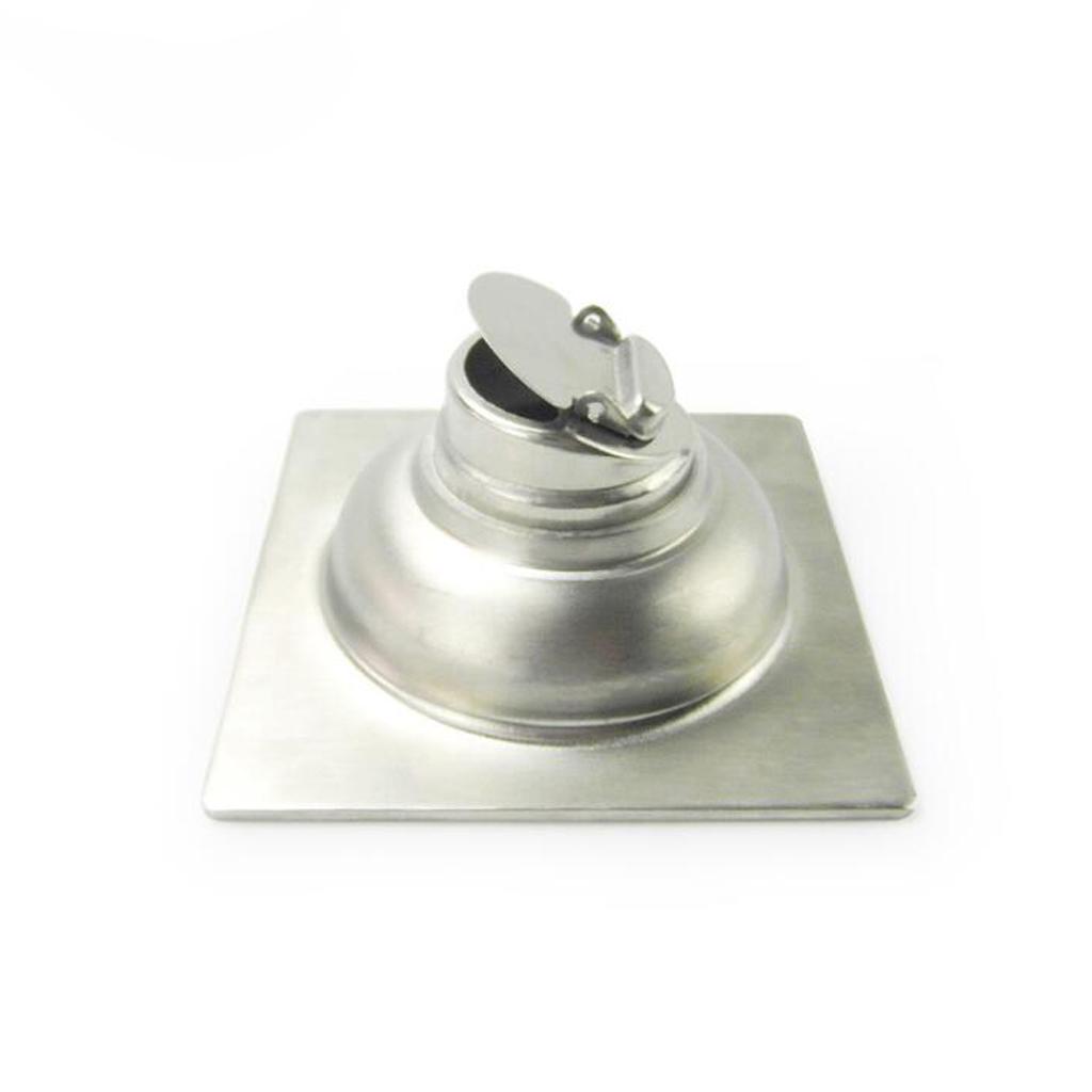 Buy Home Stainless Steel Floor Drain Strainer Cover Bathroom A Flap ...