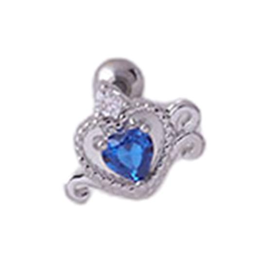 Satın alın 1Pc Cartilage Ear Stud Cubic Zirconia Inlaid Decoration Anti ...