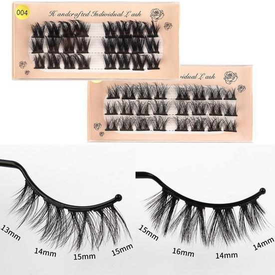Buy Realistic Fake Eyelashes Fashionable Perfect Fitting Thick Segment ...