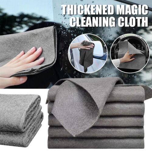 Buy 5X Thickened Magic Cleaning Cloth Streak Free Microfiber Cleaning ...