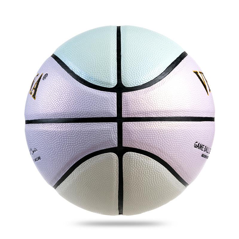 Buy Adult No. 7 Basketball Color-changing Photosensitive Pu Color ...