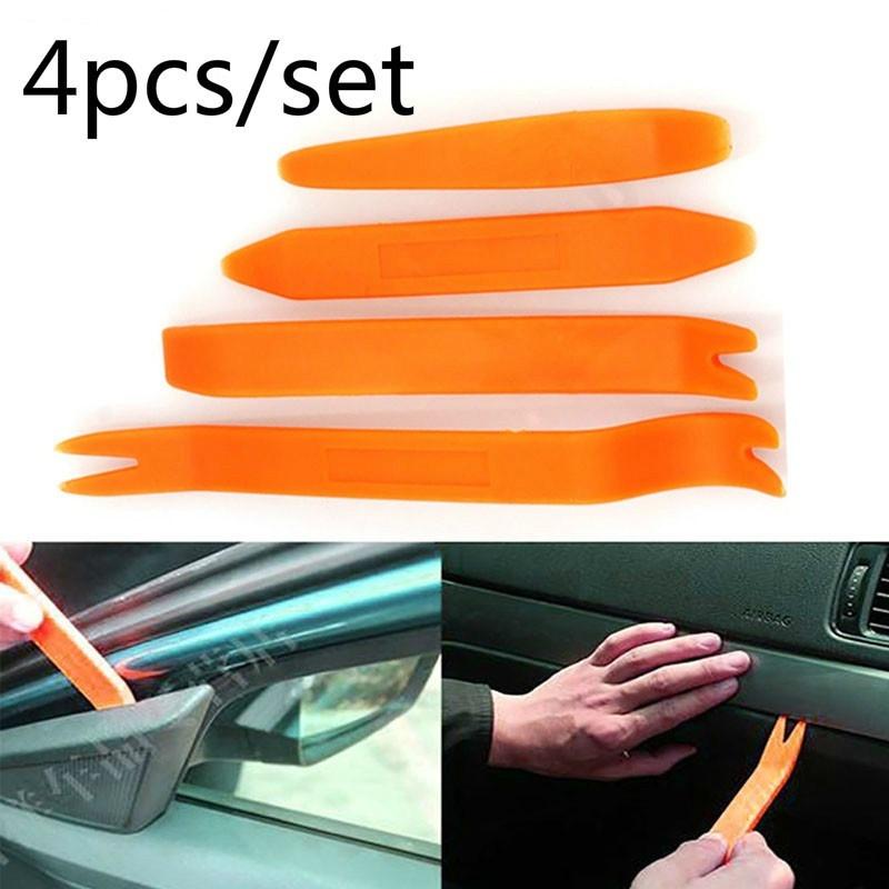 Buy 4pcs/set Car Stereo Installation Kits Car Radio Removal Tool Car ...