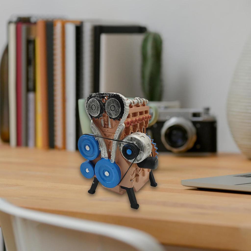 Satın alın Mini Car Engine Model DIY for Home Office Desktop Decor ...