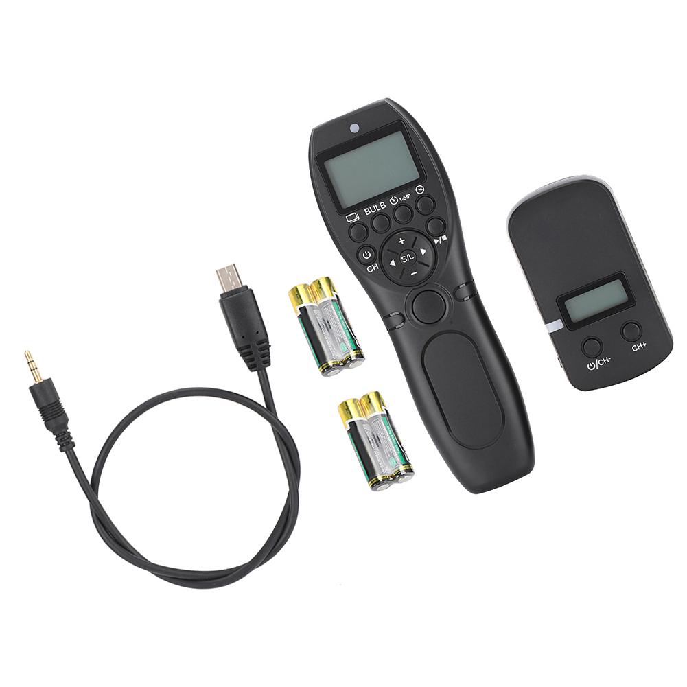 YouPro YP-870/S2 Wireless Timing Shutter Remote Control with LCD Display Screen for Camera uygun ...