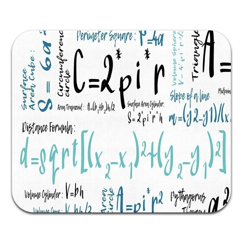 Buy Non Slip Rectangle Mousepad ,Fincibo Algebra Math Equations Mouse ...