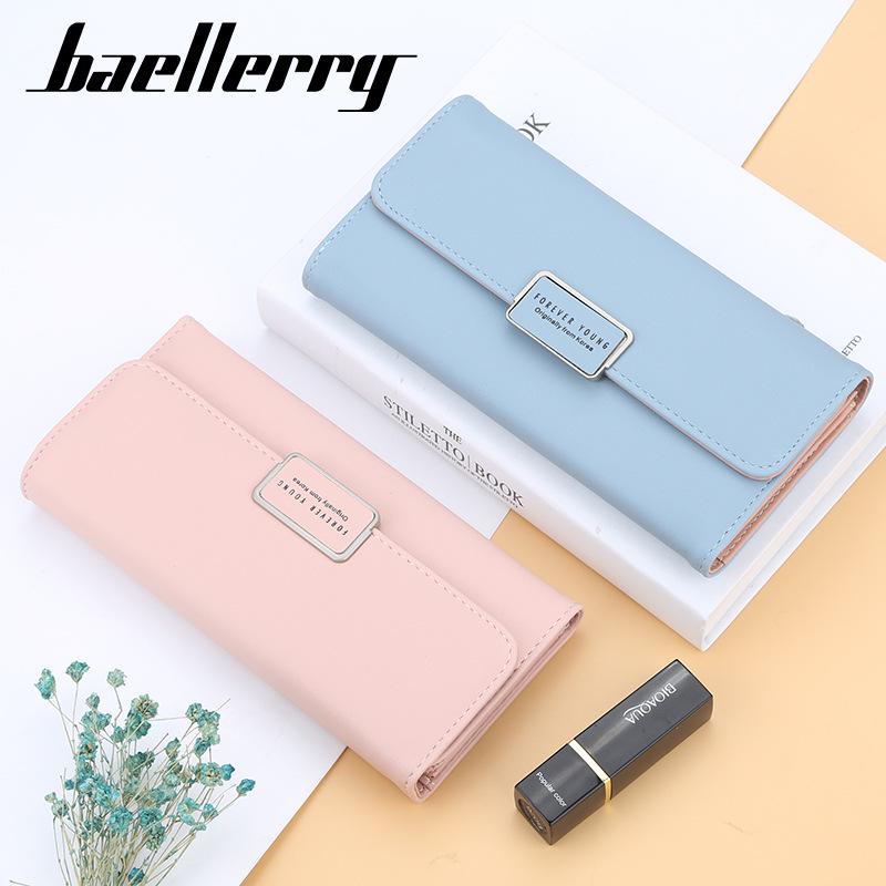 Buy Women Wallets Simple Zipper Purses Gray Red Long Section Clutch ...