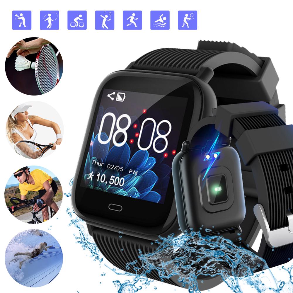 Buy Smart Waterproof Blood Pressure Heart Rate Fitness Tracker Fitness ...