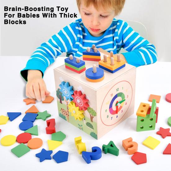Buy Wooden Intelligence Box Toy Multifunctional Educational Puzzle Intelligence Box Toy at affordable prices free shipping real reviews with photos Joom
