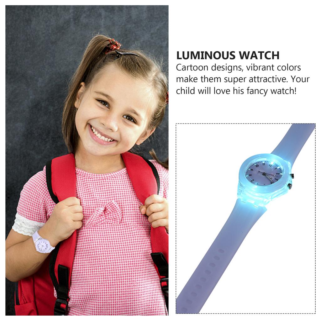 Buy Rabbit Pattern Watch Children Luminous Cartoon Watches Kids Watch ...