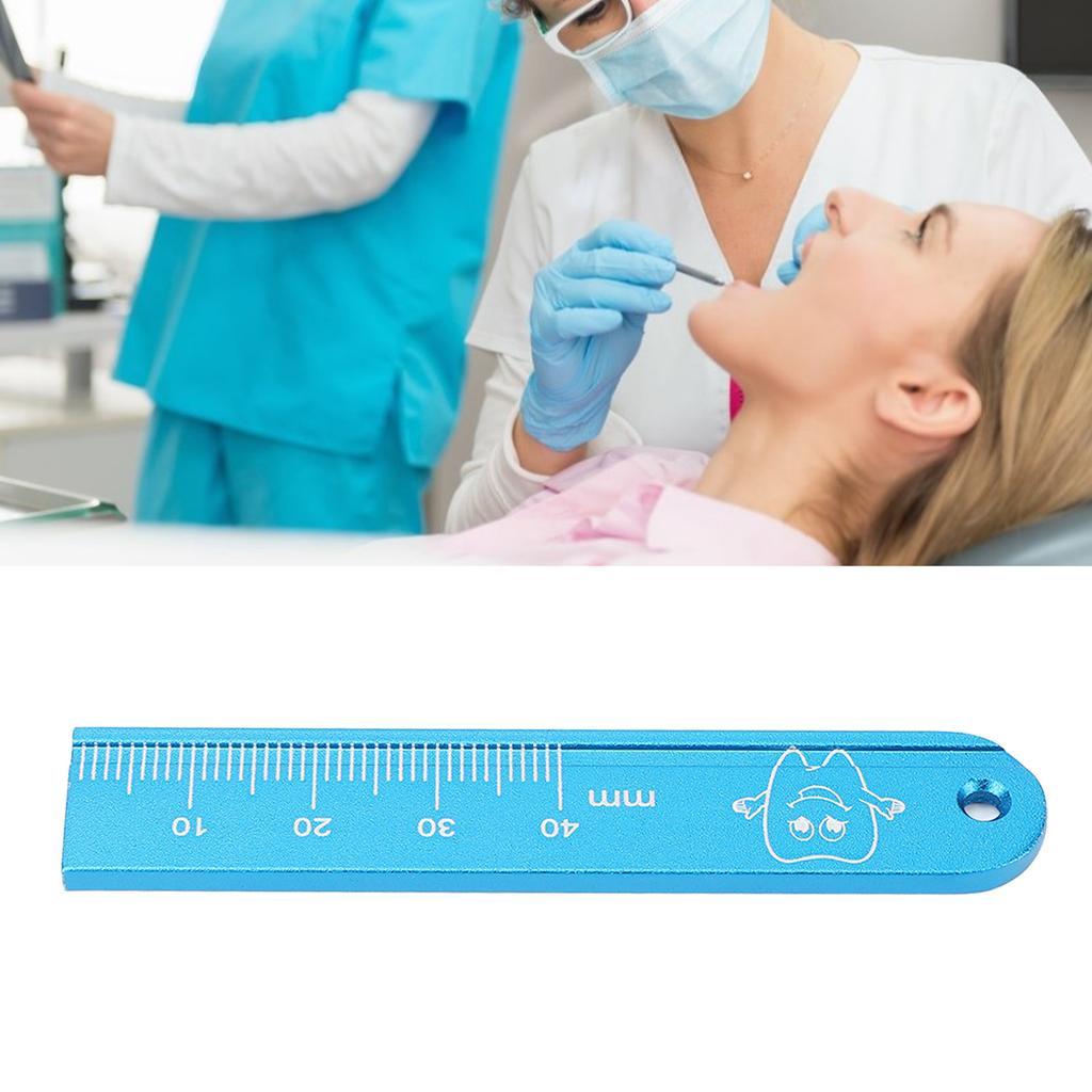 Buy Endo Ruler Aluminium Alloy Oral Gauge Endodontic Span Measure ...