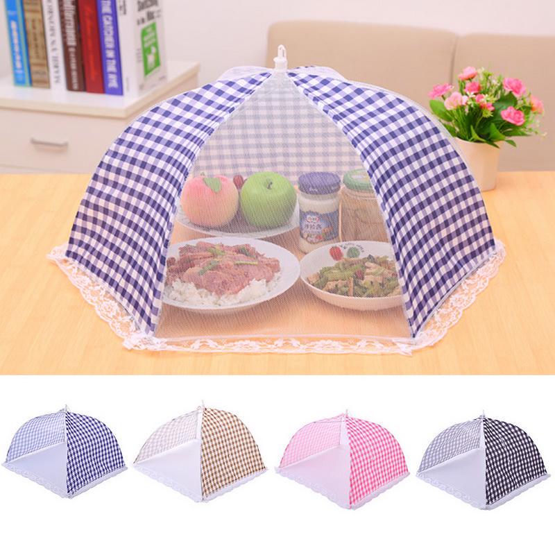 Kitchen Umbrella Lace Anti Fly Mosquito Folded Food Dish Cover ...