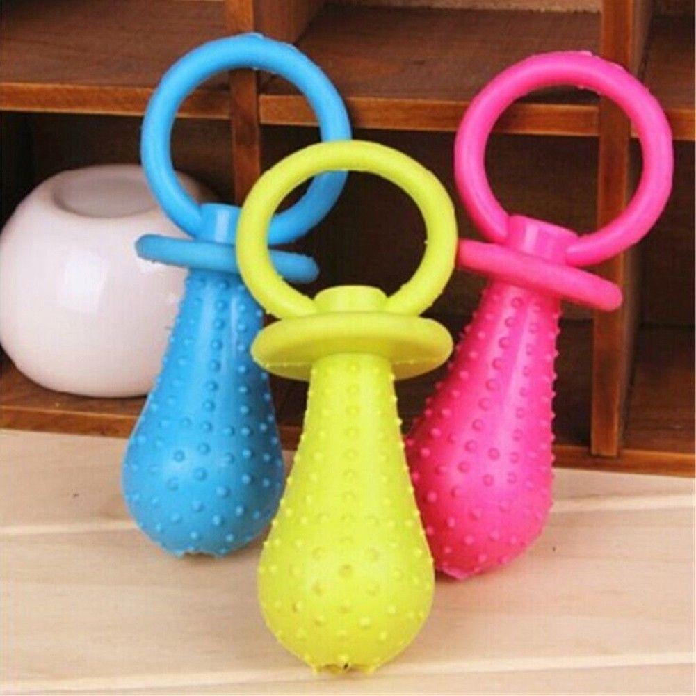 Buy Pet Dog Cat Puppy Toy Teething Tough Chew Toys Bone Pacifiers Gum ...