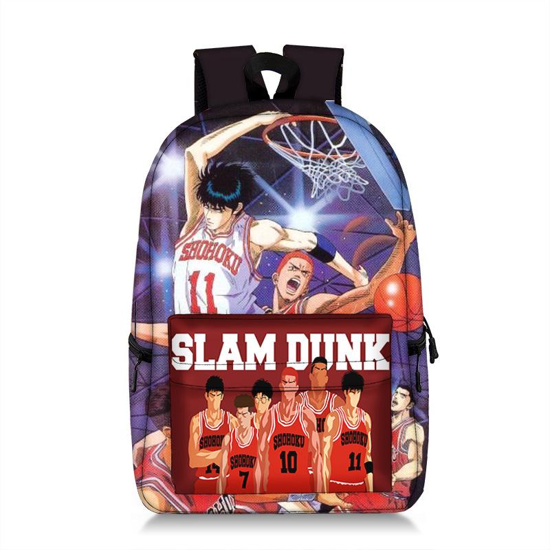 Cartoon Slam Dunk Slam Dunk Master Backpack Animation Student Schoolbag ...