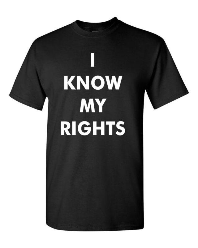 I Know My Rights T-shirt Black Lives uygun fiyatlı satın alın - fiyat ...