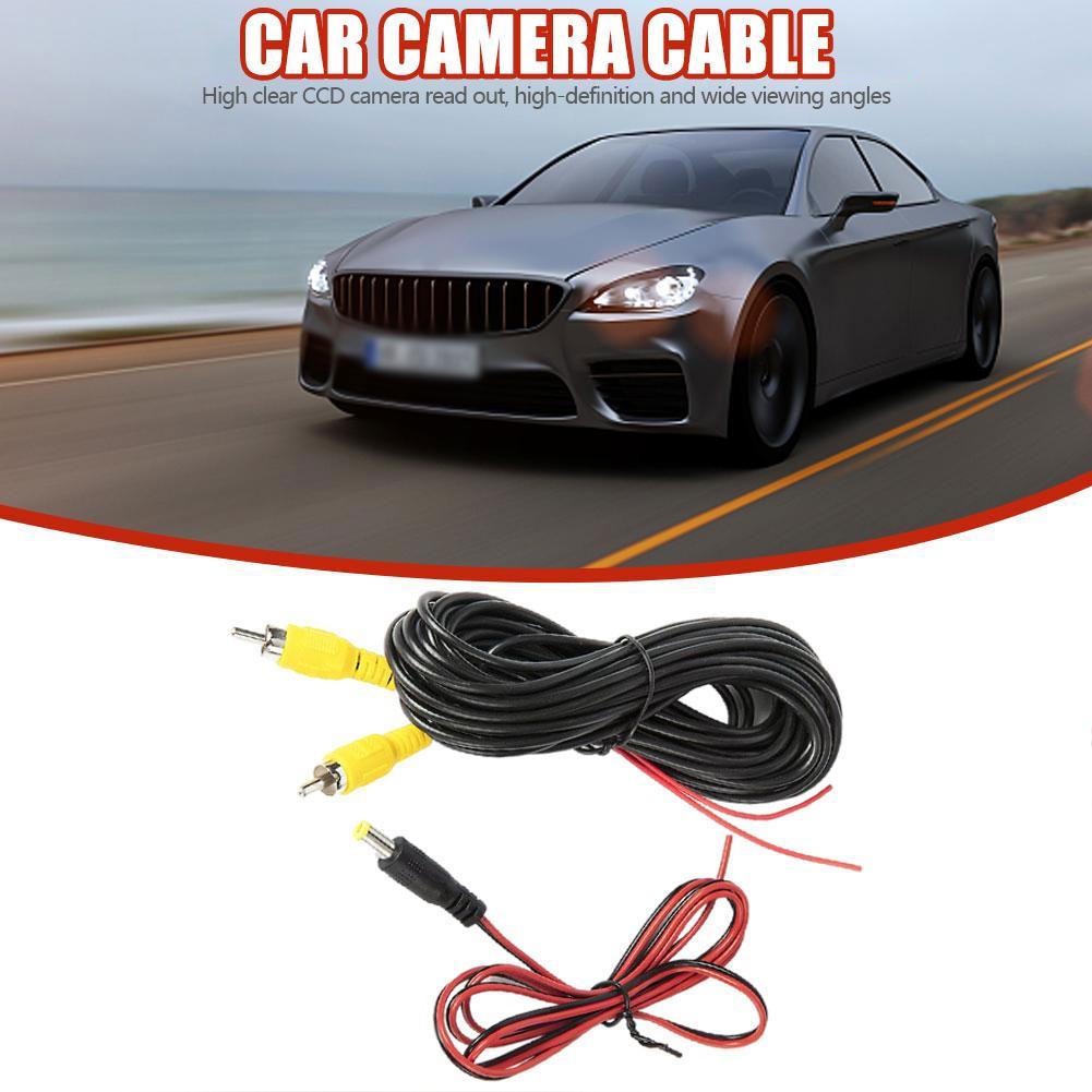 Comprar RCA Male Female Car Reverse Rear View Parking Camera 20 Cord ...