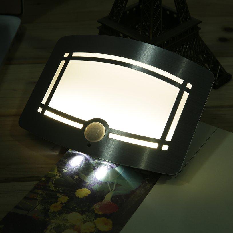 Buy KC Luxury Aluminum Motion Activated Battery Operated LED Wall ...
