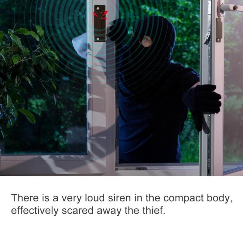 Buy Door Window Magnetic Contact Alarm Burglar Security Safety System ...