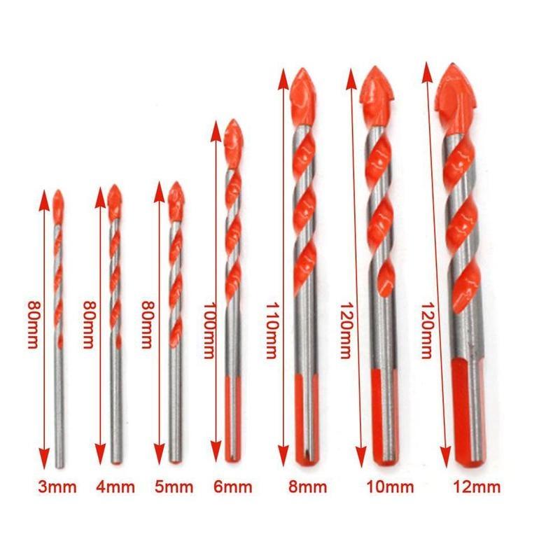 Multifunctional Ceramic Wall Drill Set Glass Marble Hole Opener Tool ...