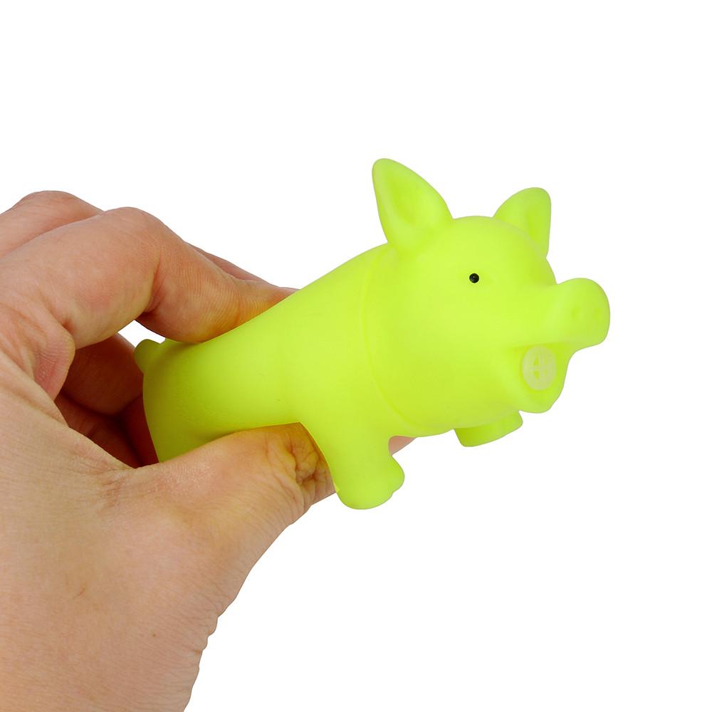 Buy 8CM Cute Shrilling Pig Squeaky Rubber Pig Toy Relax Toy Squeeze ...