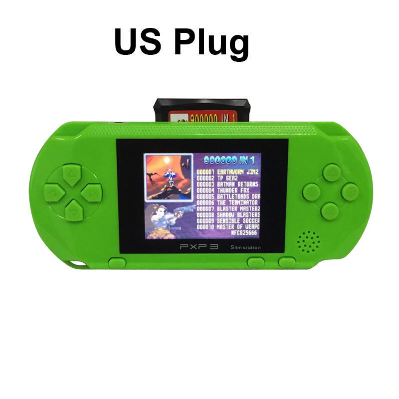 16 Bit PXP3 Slim Station Video Oyunları Oynatıcı El Oyun Konsolu Dahili ...