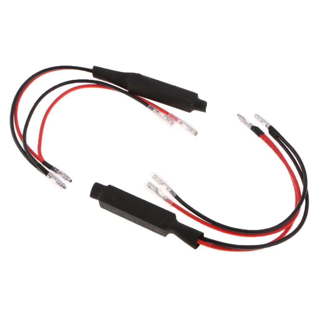 Buy 2x Motorcycle Signal Indicator LED Load Resistor Flash Blinker Fix ...