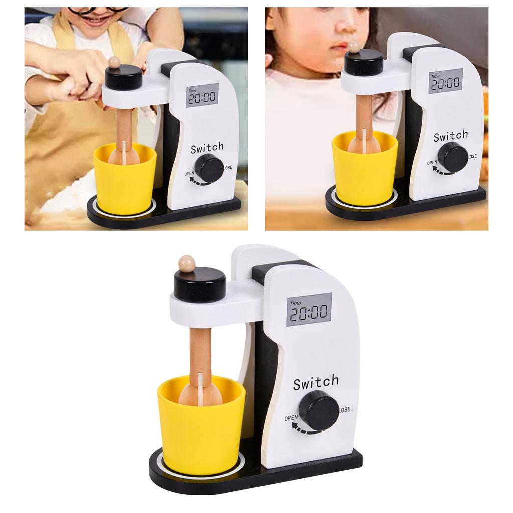 Buy Wooden Kitchen Toys Pretend Game Mixer Toy Blender for Kids ...