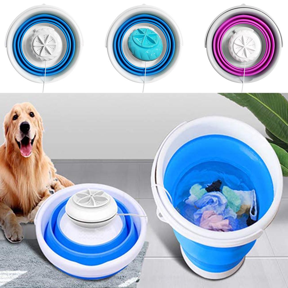 Cheap Mini Washing Machine Lightweight Foldable Ultrasonic Turbine ...