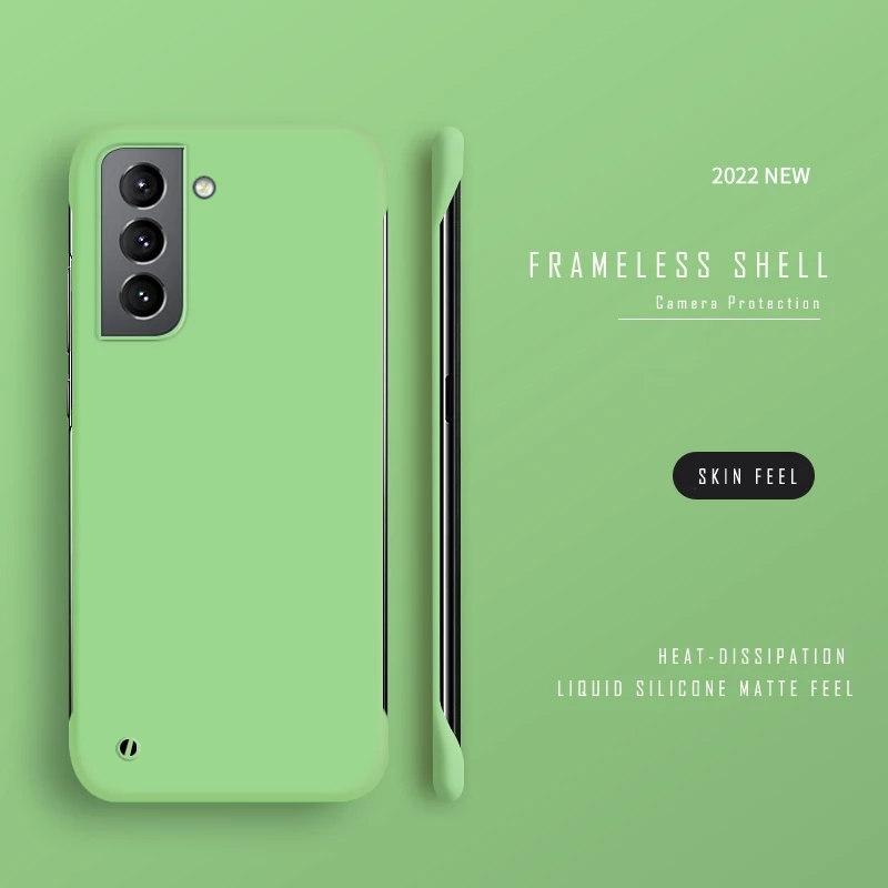 Cheap Thin Slim Hard PC Frameless Case For Samsung Galaxy S20 S22 S21 FE Ultra S10 Plus NOTE 20 ...