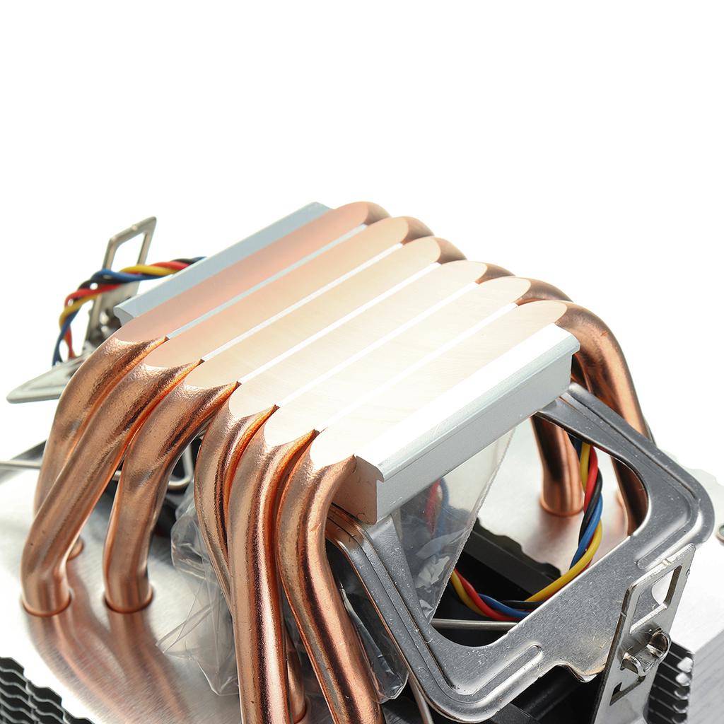 Buy 6pcs CPU Cooler Fan Heat Pipe Computer Heatsink for Lag1156/1155 ...