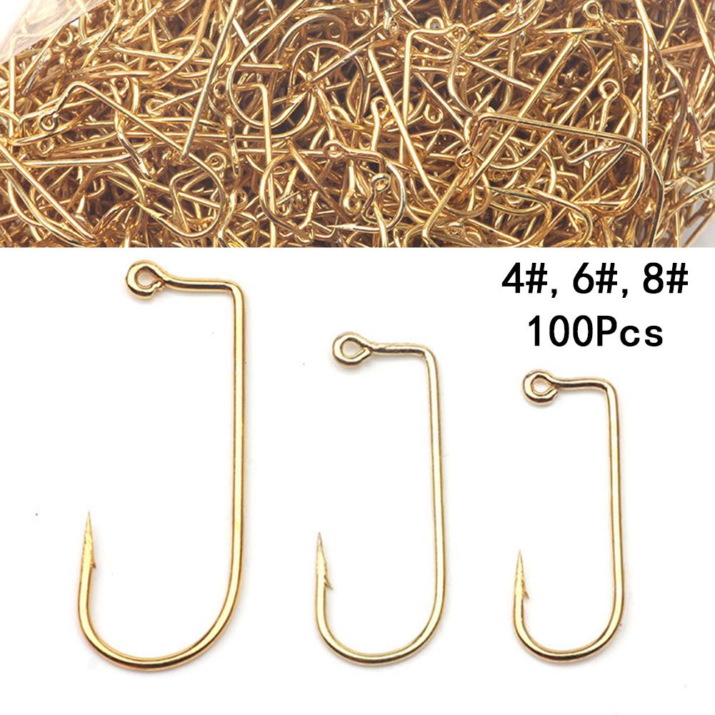 Buy 100PCS Golden 90 Degree Right Angle Hook DIY Homemade Upside Down ...