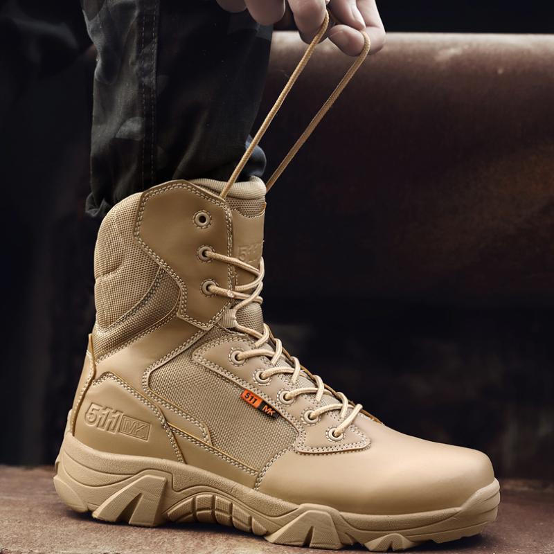 Buy High Quality Military Leather Combat Boots for Men Combat Bot ...