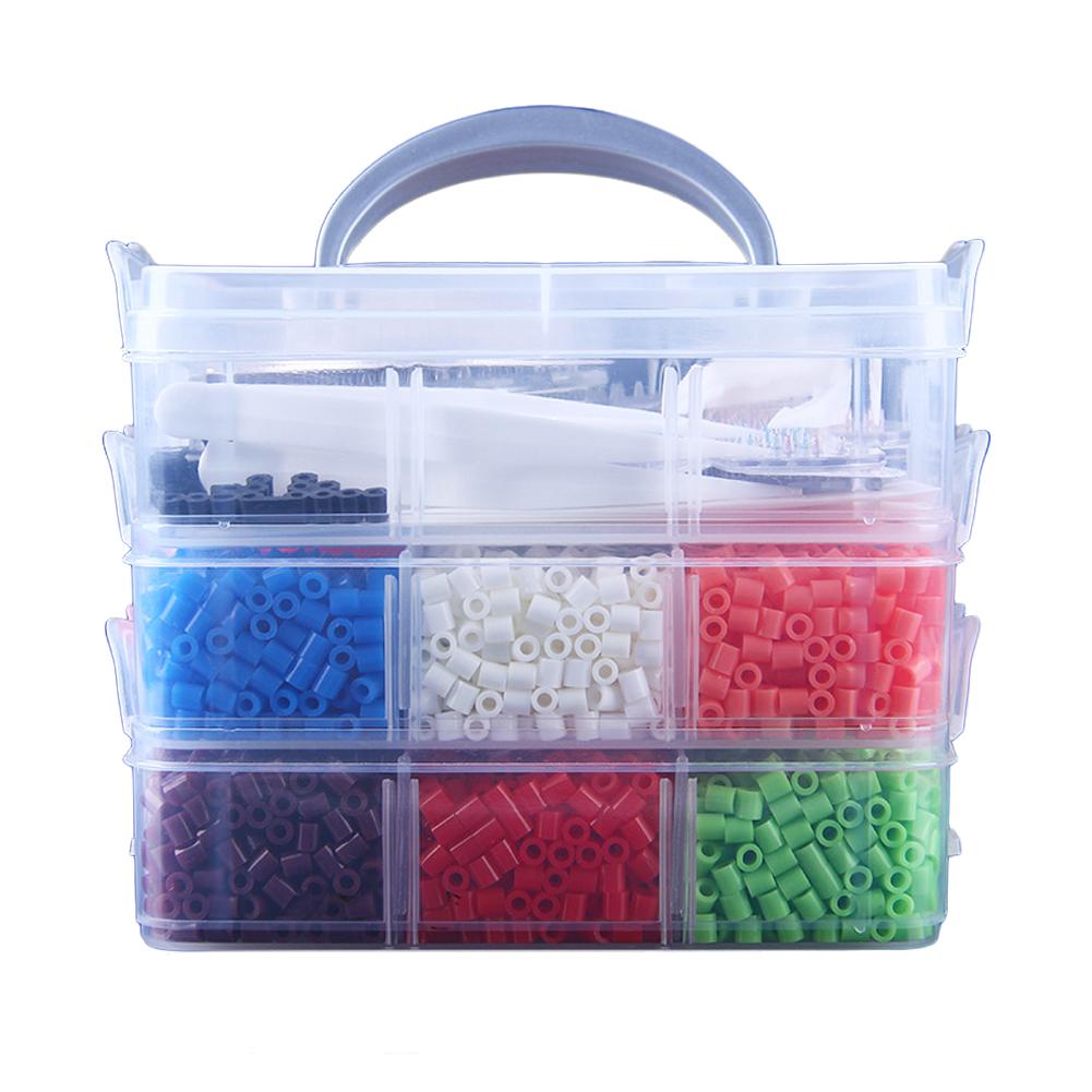 Buy DIY Puzzle Parent-Child Hand-Made Puzzle 9000pc Fuse Bead Super Kit ...