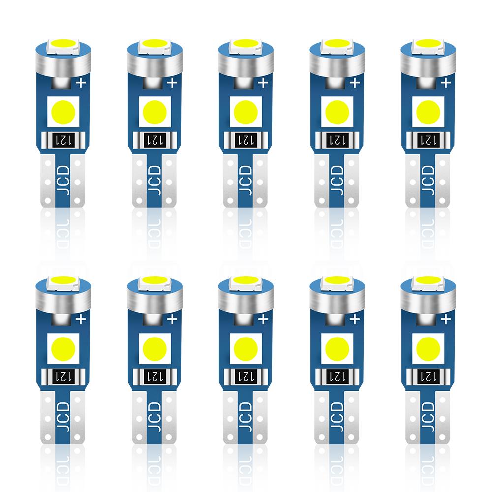 Cheap 10Pcs T5 Led Bulb W3W W1.2W Led Canbus Car Interior Lights For Opel Astra H G J Corsa D C ...