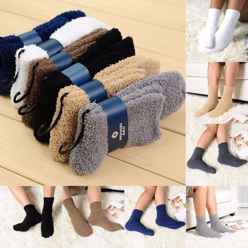 Buy Extremely Cozy Cashmere Socks Men Women Winter Warm Sleep Bed Floor ...