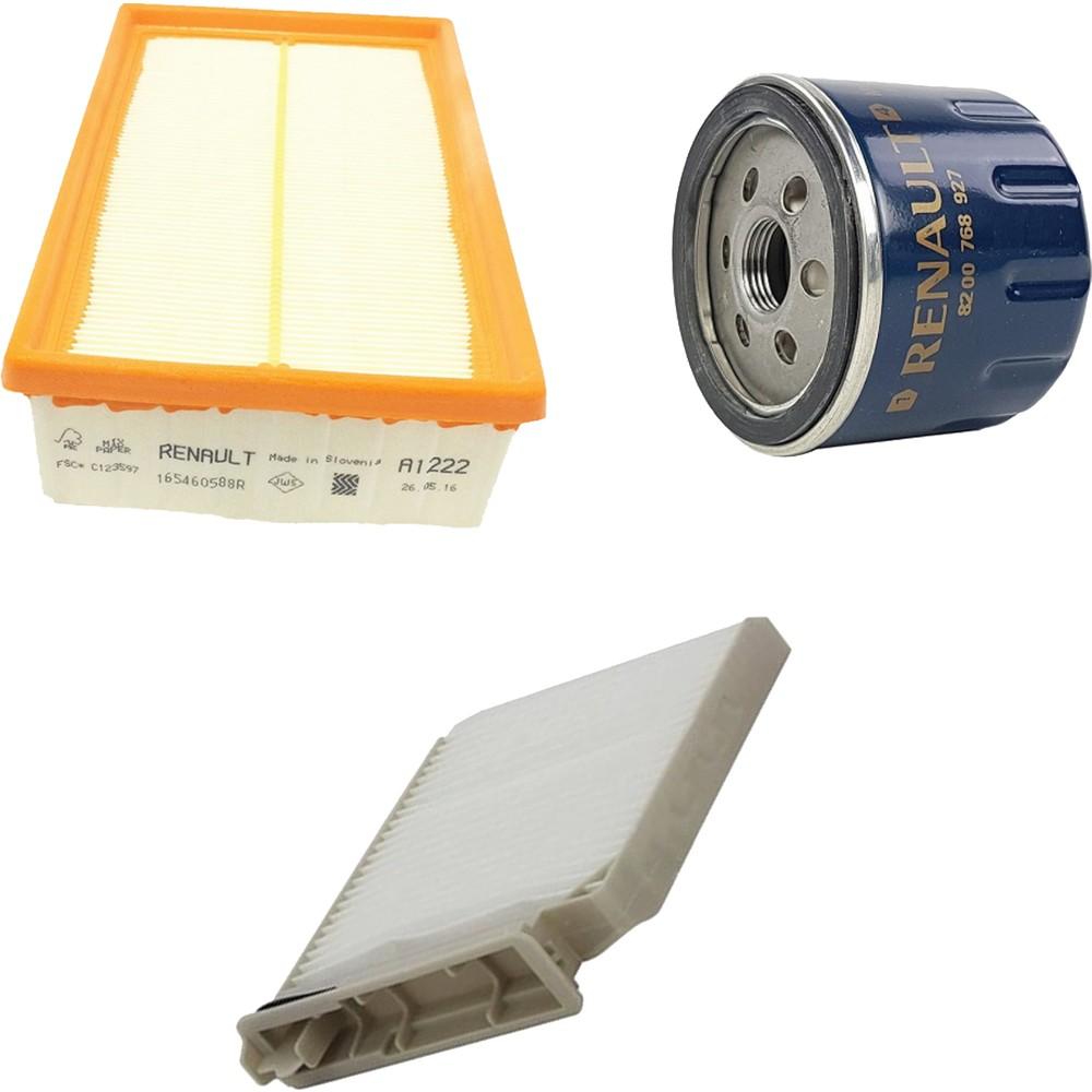 Buy Renault Clio 3 1.5 DCI Filter Maintenance Set 2005-2012 Model 02 ...