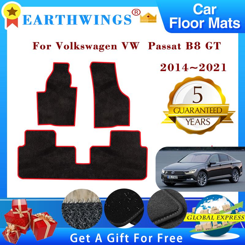 Cheap For Volkswagen VW Passat B8 GT 2015~2021 2016 2017 Car Floor Mats ...