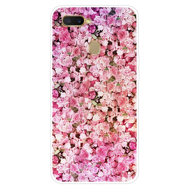 Cheap For OPPO A5s OPPOA5s Case Soft Silicone Back Cover Cartoon Phone ...