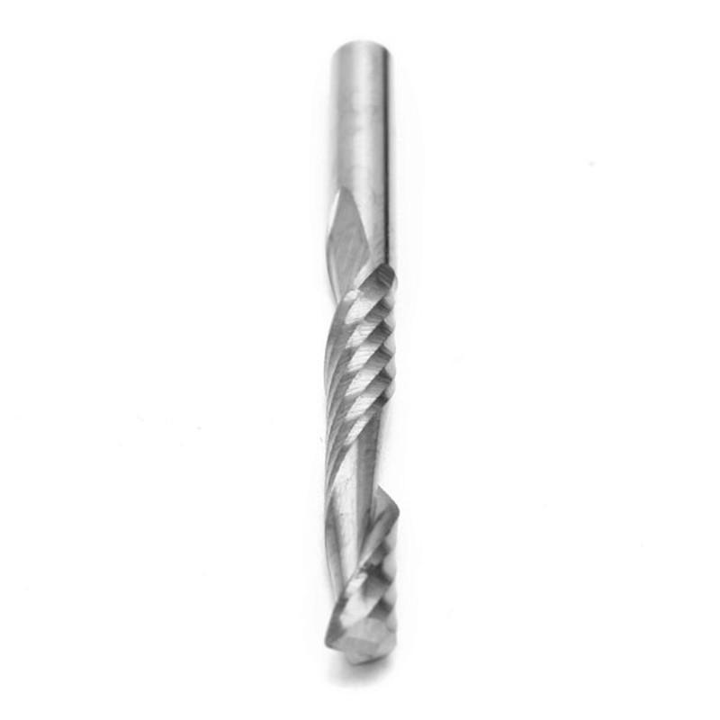Brand 1/8 Inch Shank Single Flute End Mill Cutter Tungsten Steel For ...