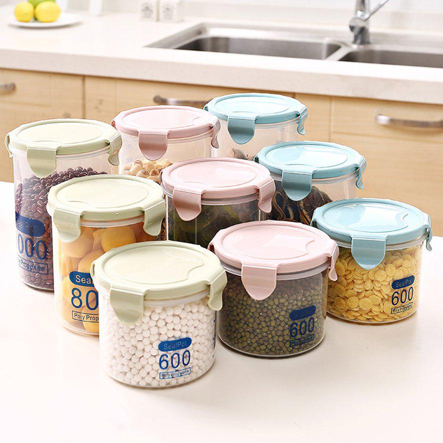 Buy May Home Multi-functional Plastic Sealed Cans Home Kitchen Food ...