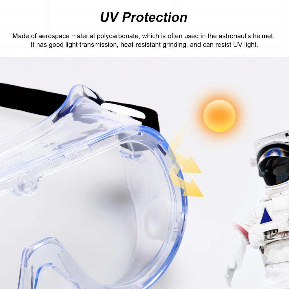 Buy 1pc 3M 1621AF Safety Glasses Protective Eyewear Headband Anti-Fog ...